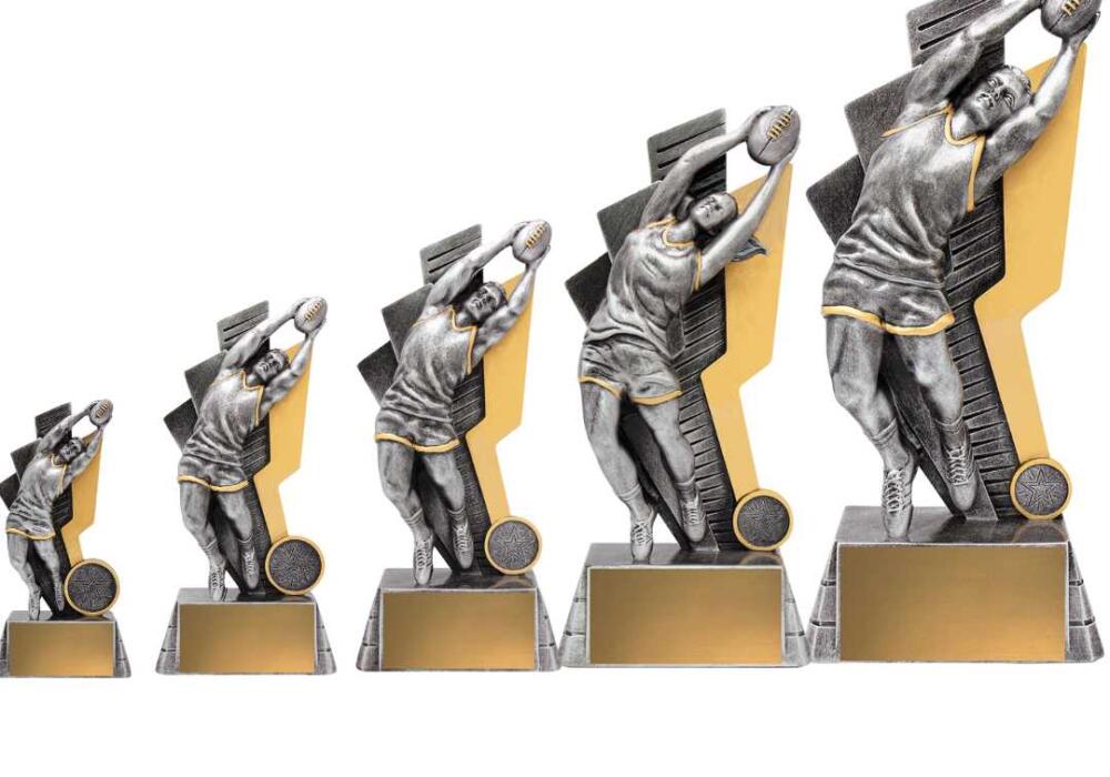 AFL Harrier Trophy Male or Female, 6 sizes (TC25 A2588/7 A-F) - Mid ...